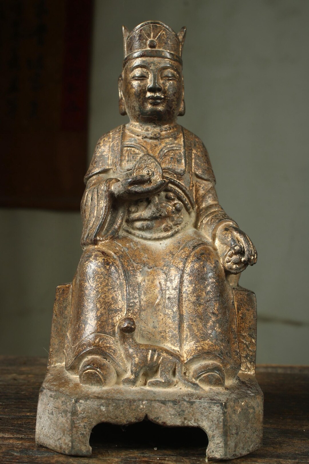 Handmade a Statue of a Civil Official From Pure Copper - Etsy