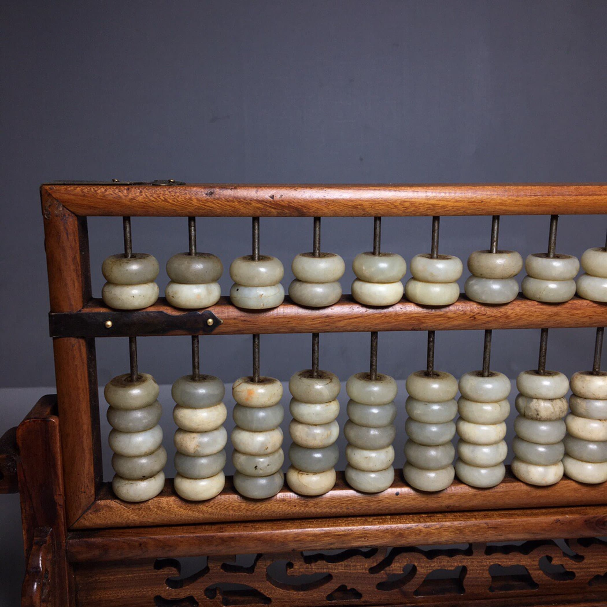 Ebony Abacus/collectibles Hand-carved Chinese Antique Ebony - Etsy