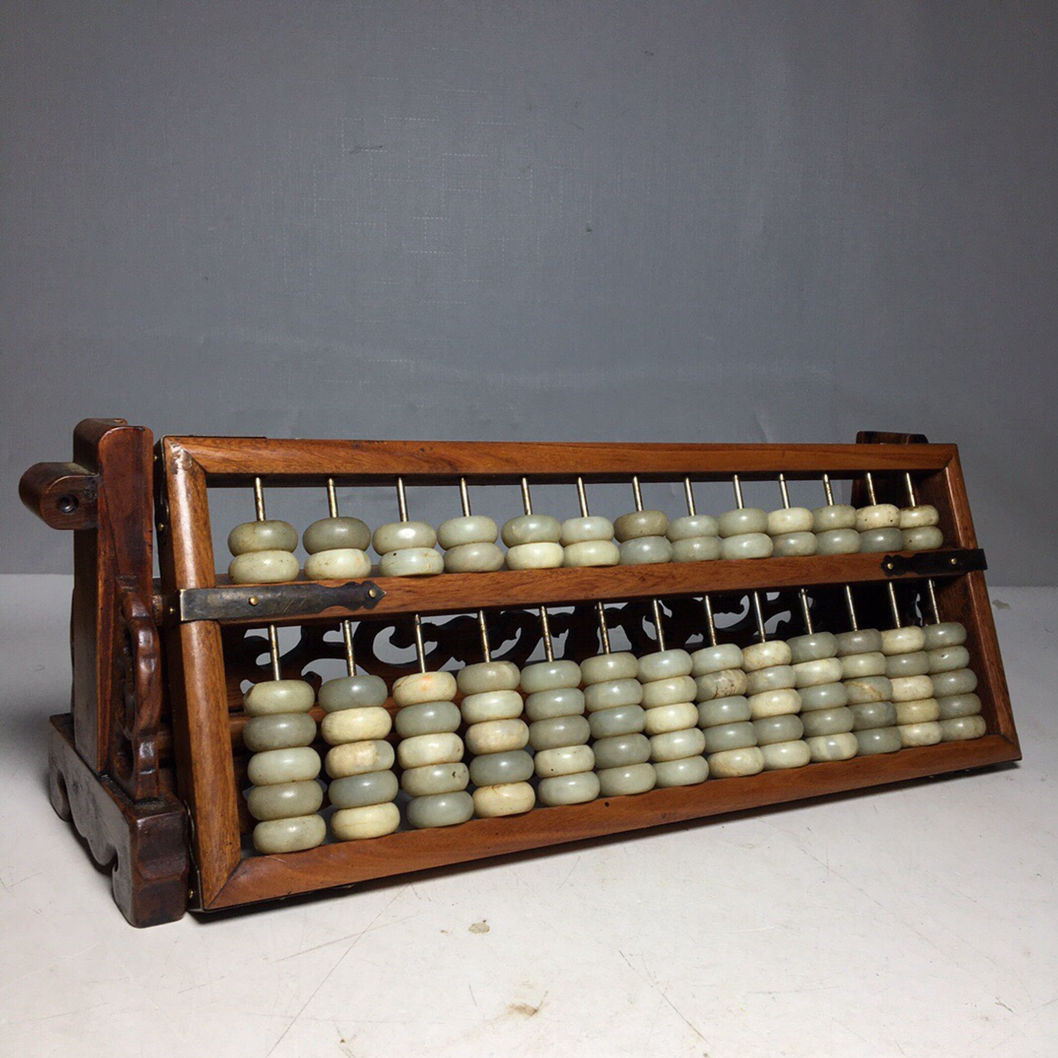 Ebony Abacus/collectibles Hand-carved Chinese Antique Ebony - Etsy