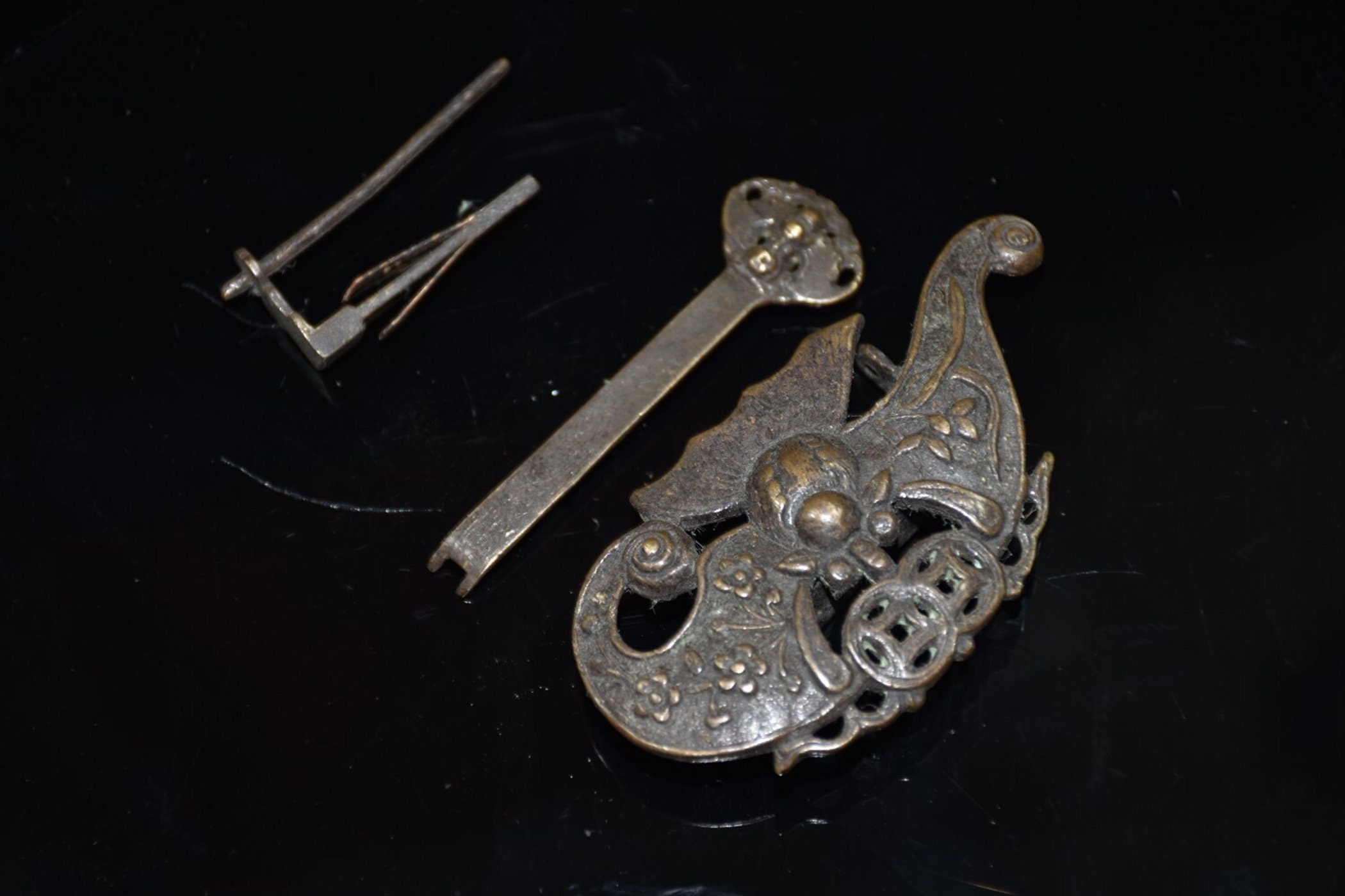 Brass Blessing/bat Lock Eyes.h | Etsy