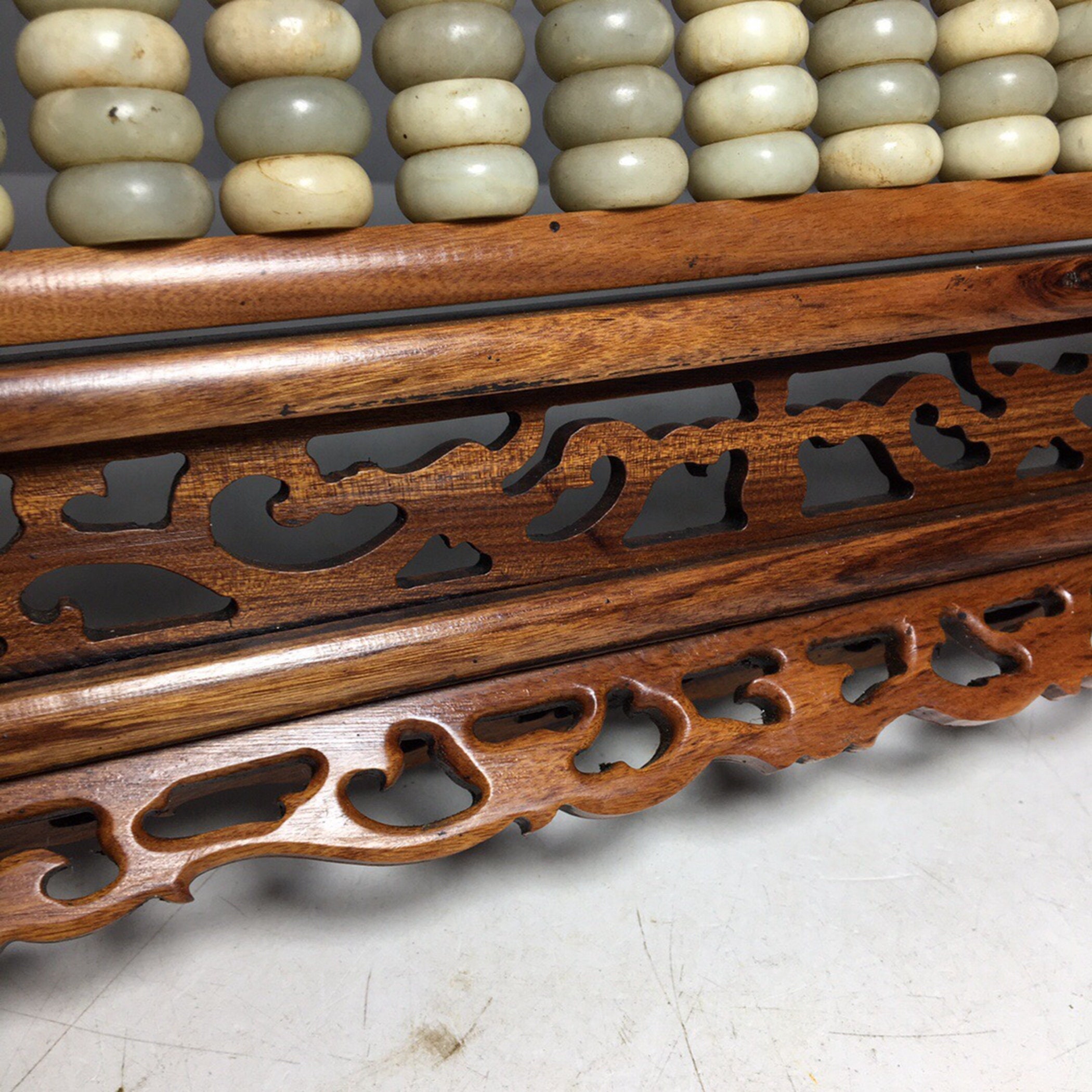 Ebony Abacus/collectibles Hand-carved Chinese Antique Ebony - Etsy