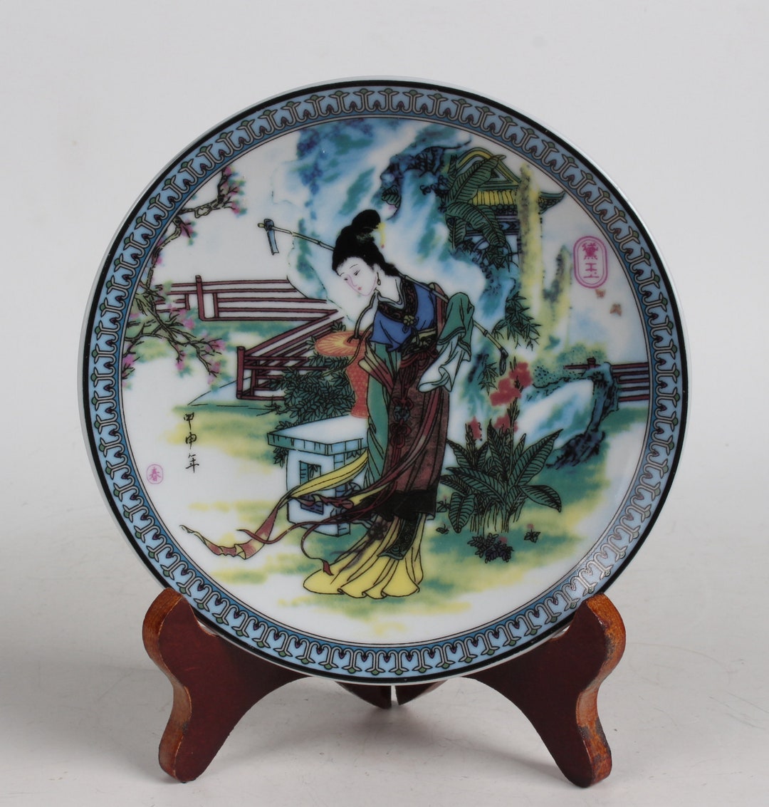 Chinese Antique Ceramic Plates - Etsy