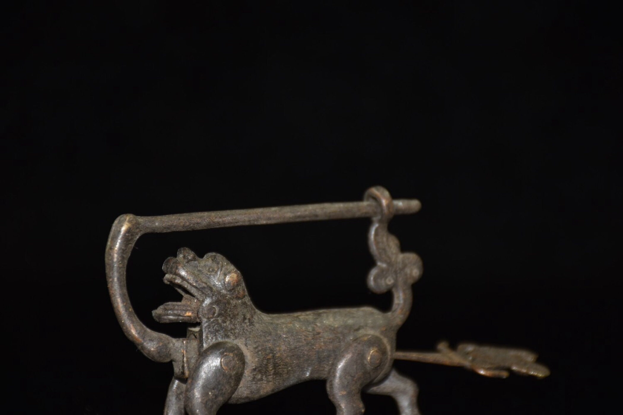 Early collection of Chinese antique brass zodiac dog lock.h | Etsy