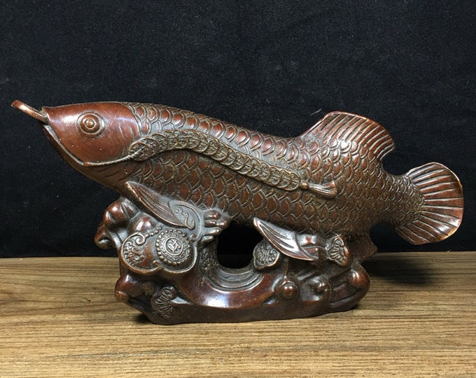 Set of 2 Vintage Decorative Copper Molds Lobster & Fish Made in Korea ...