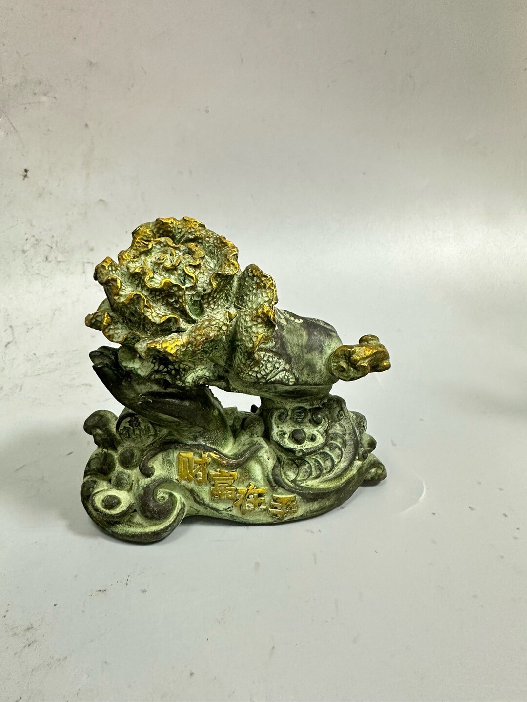 Chinese Antique Pure Copper Wealth in Hand - Etsy
