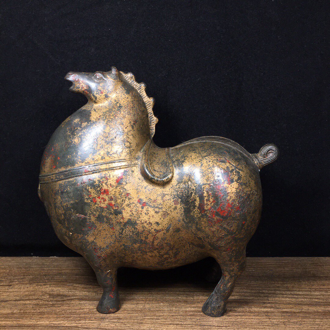 Chinese Antique Pure Copper Tang Horse - Etsy