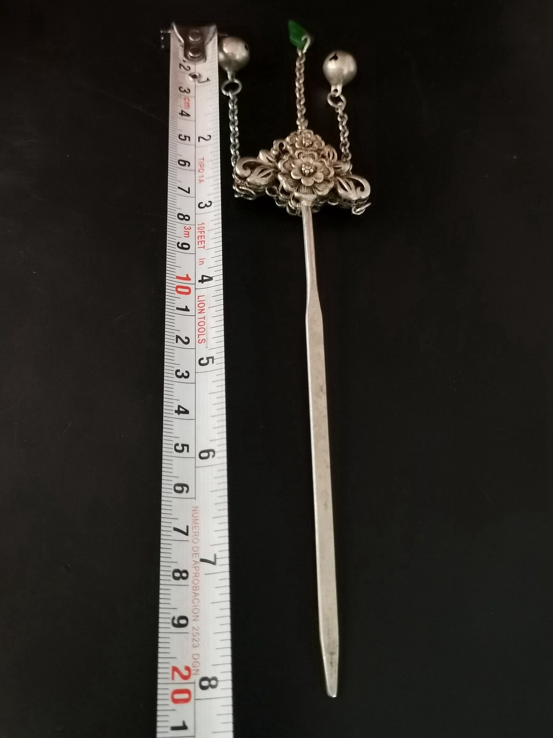 Chinese Antique Pure Copper Hairpin - Etsy
