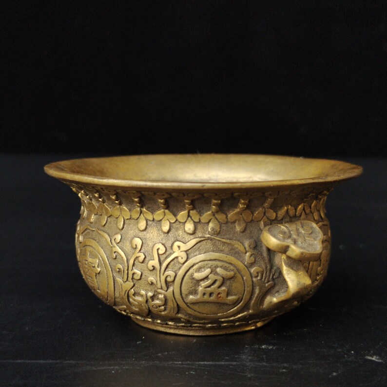 Collections Hand Carved Pure Copper Cornucopia Ornaments.01 - Etsy