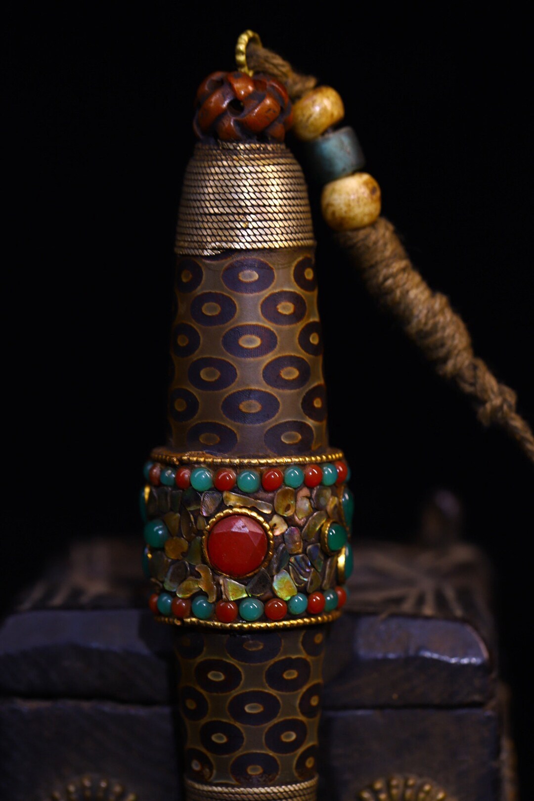 Chinese Antique Agate Tianzhu - Etsy