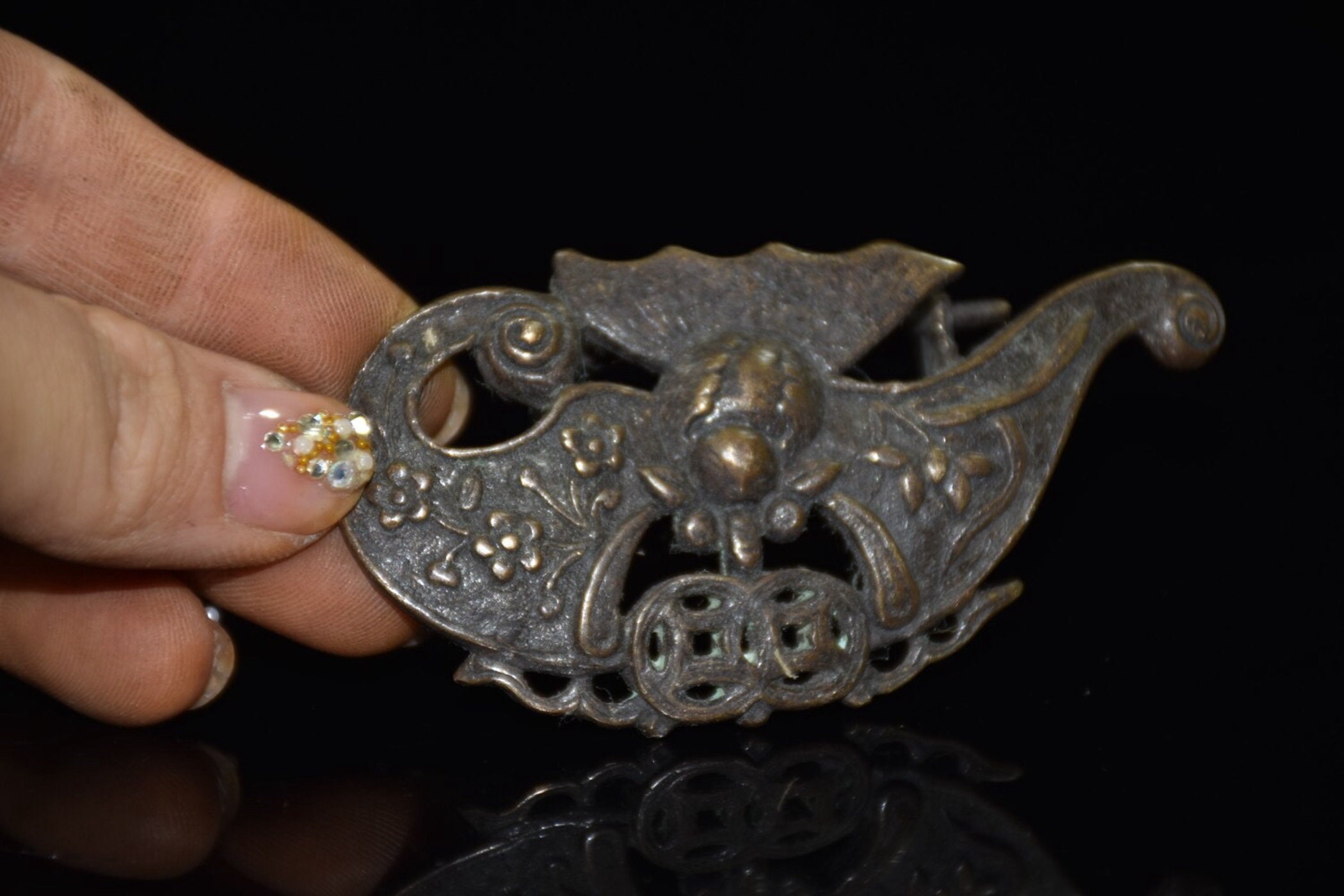 Brass Blessing/bat Lock Eyes.h - Etsy