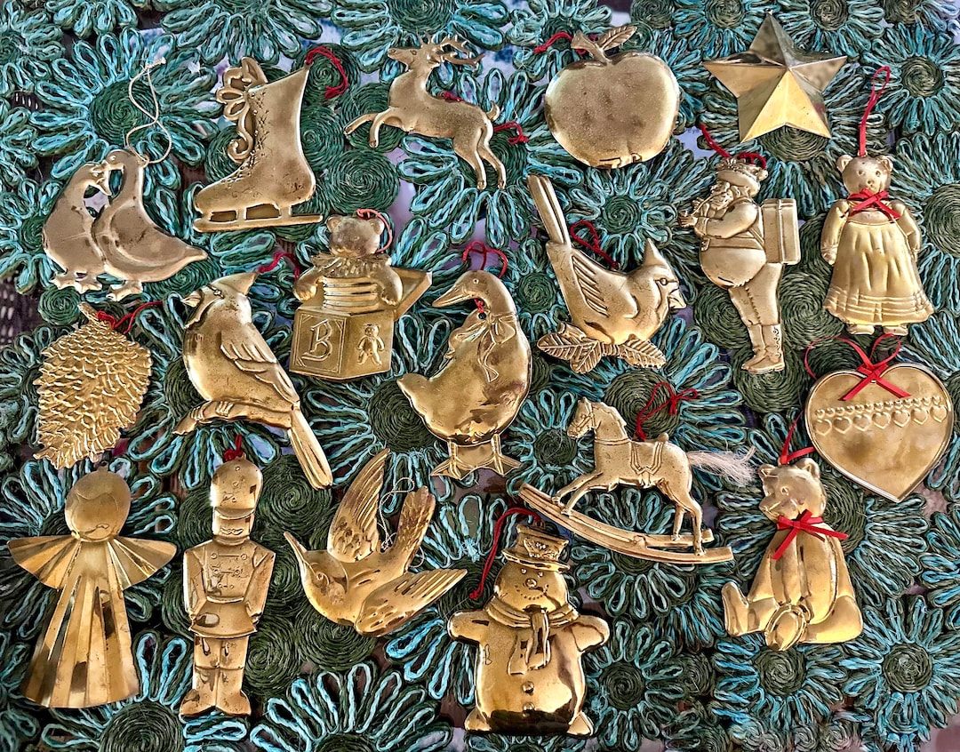 Assorted Vintage Brass Ornaments, Sold Separately - Etsy