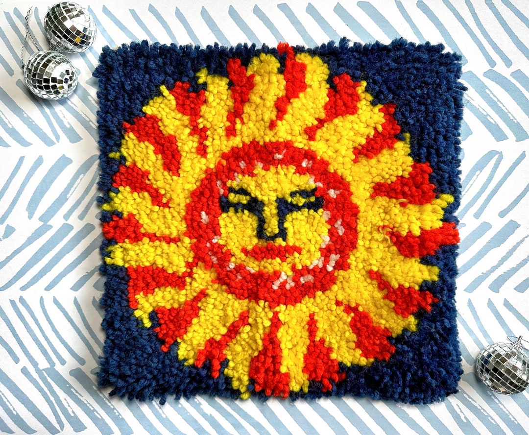 Vintage Sun Latch Hook, Celestial Latch Hook - Etsy