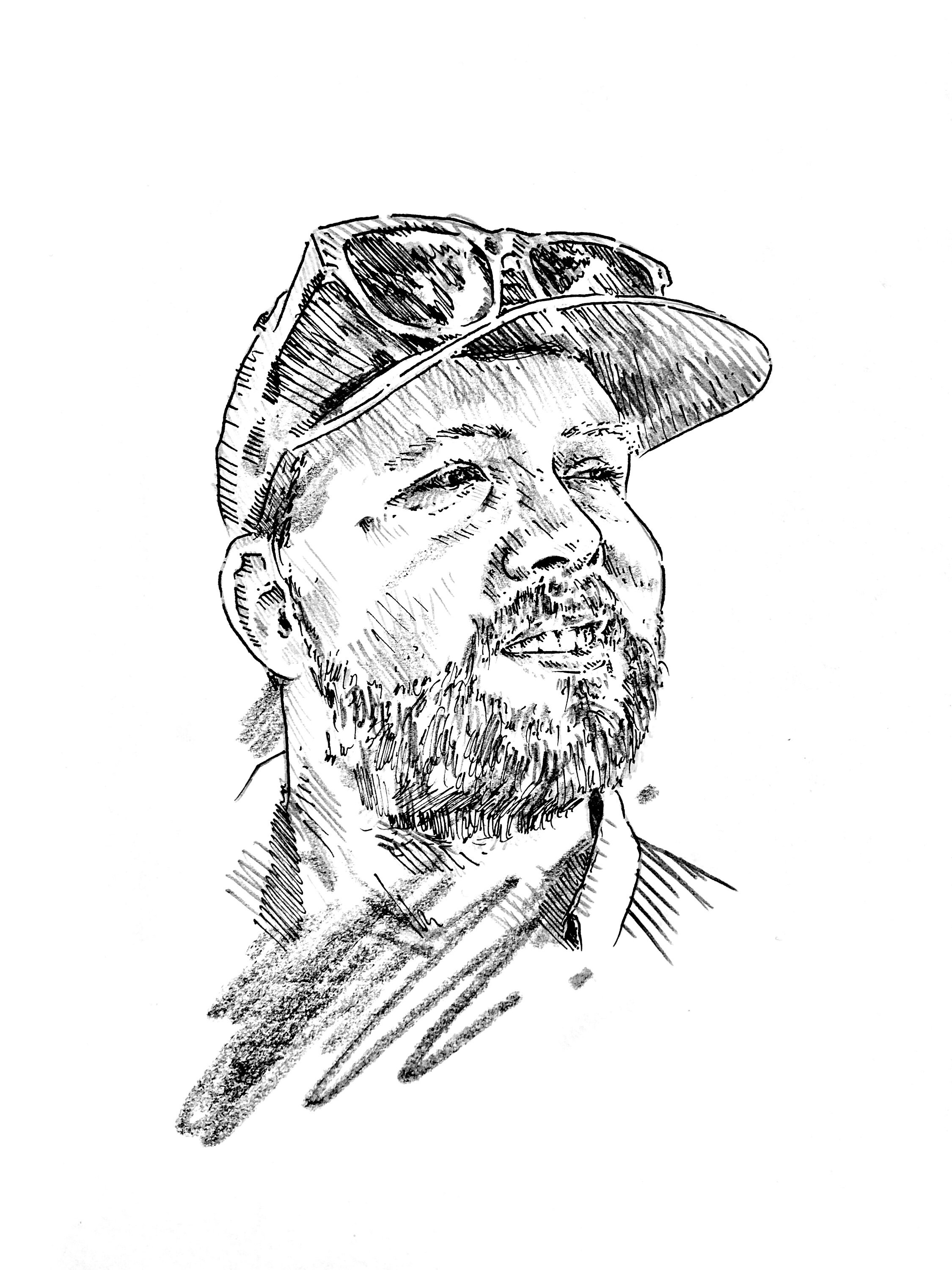 INK & GRAPHITE Custom Portraits Portraits From Photo Ink - Etsy