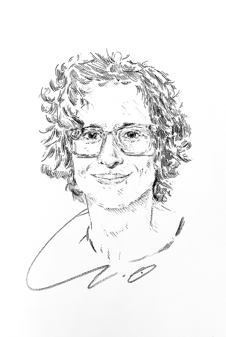 INK & GRAPHITE Custom Portraits Portraits From Photo, Ink, Pencil, and ...