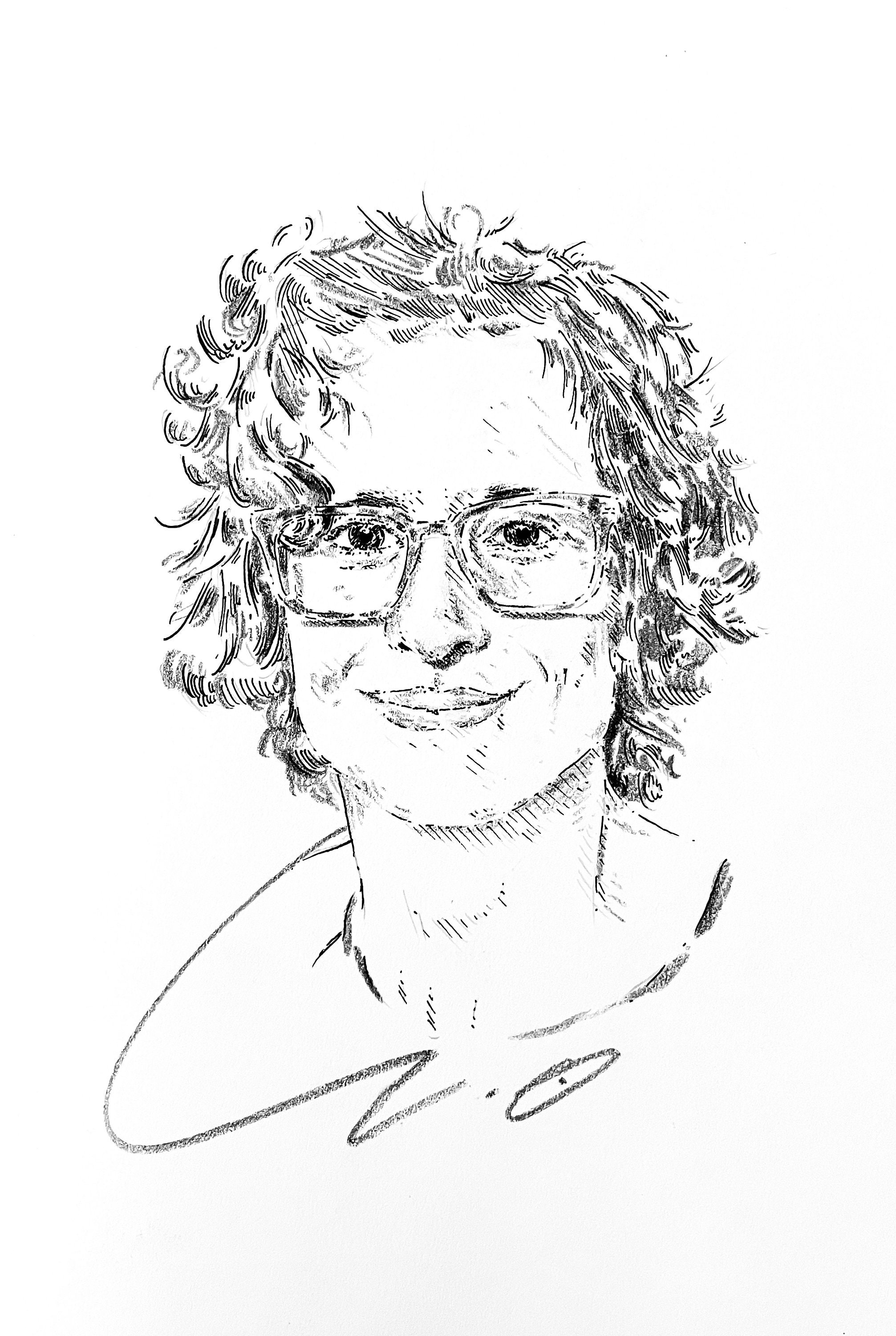 INK & GRAPHITE Custom Portraits Portraits From Photo Ink - Etsy