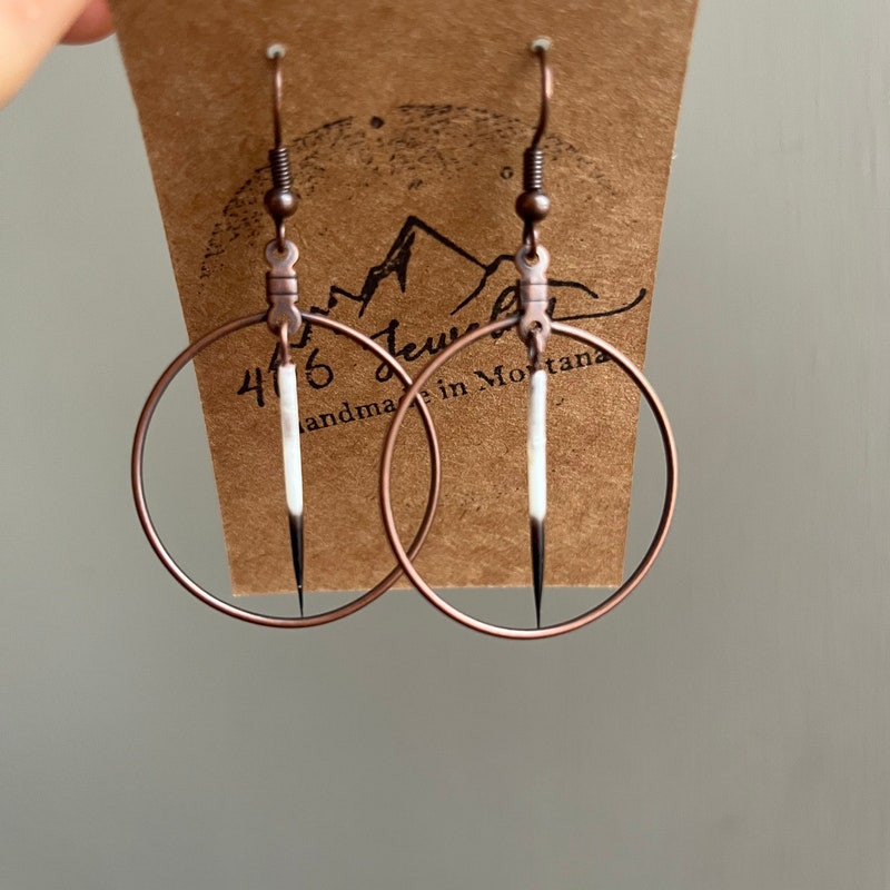 Quill Earrings Porcupine - Etsy