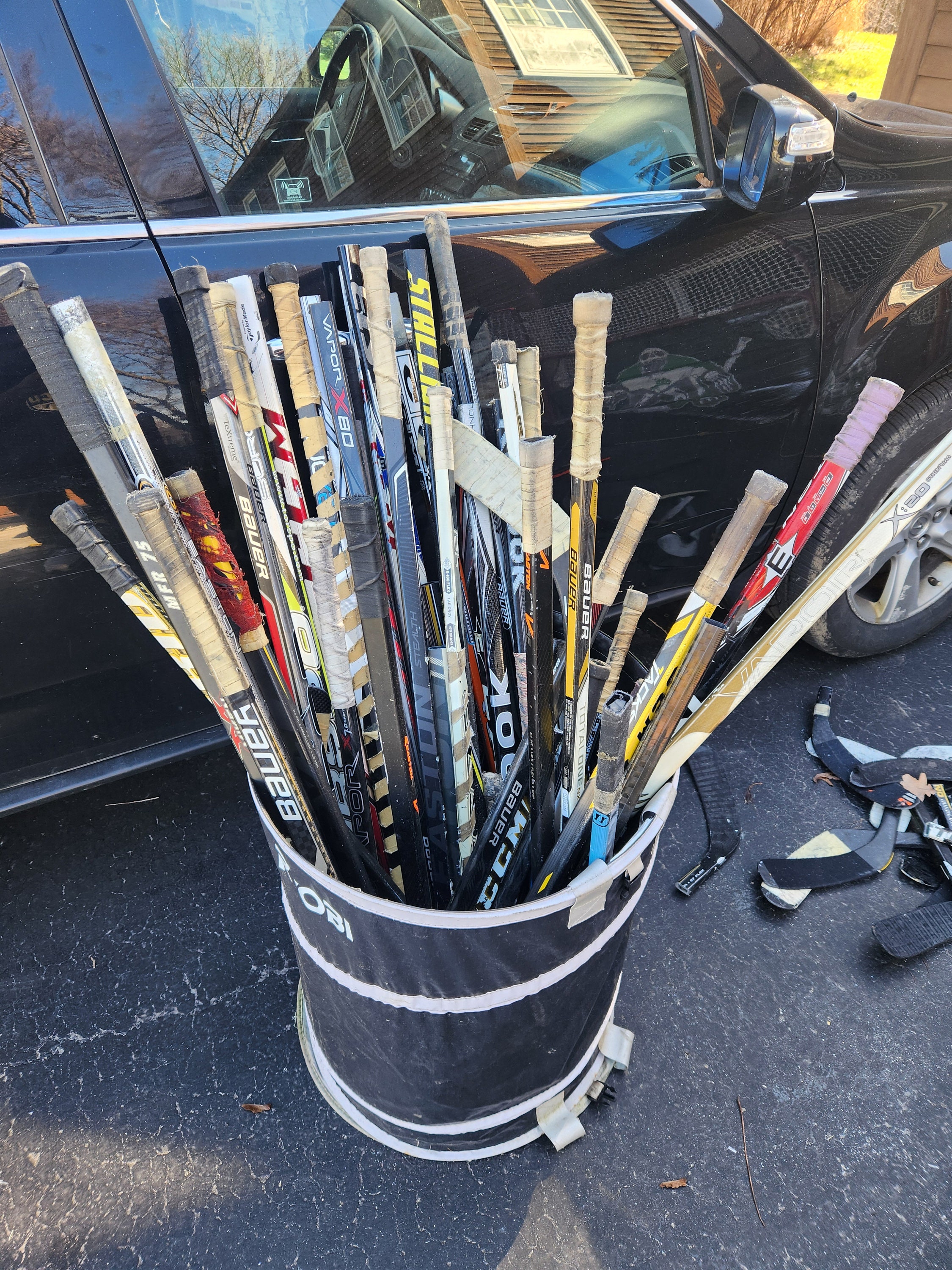 Composite Hockey Stick Picture Frame 5x7 4x6 Nexus Tacks True Bauer CCM ...