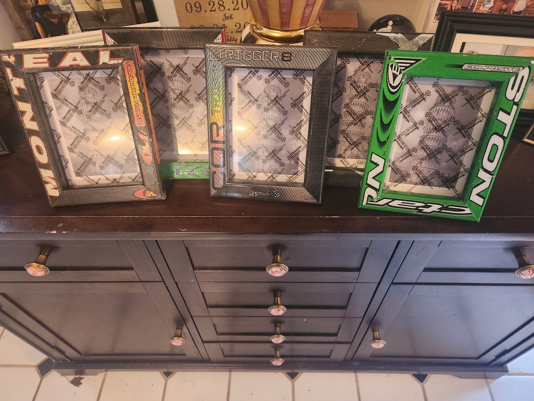 Composite Hockey Stick Picture Frame 5x7 4x6 Nexus Tacks True Bauer CCM ...