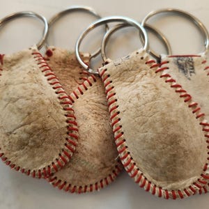 Real Baseball Keychain Coach Gift Player Gift Rawlings Adidas Macgregor ...