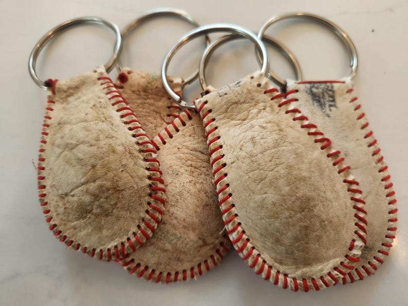 Real Baseball Keychain Coach Gift Player Gift Rawlings Adidas Macgregor ...