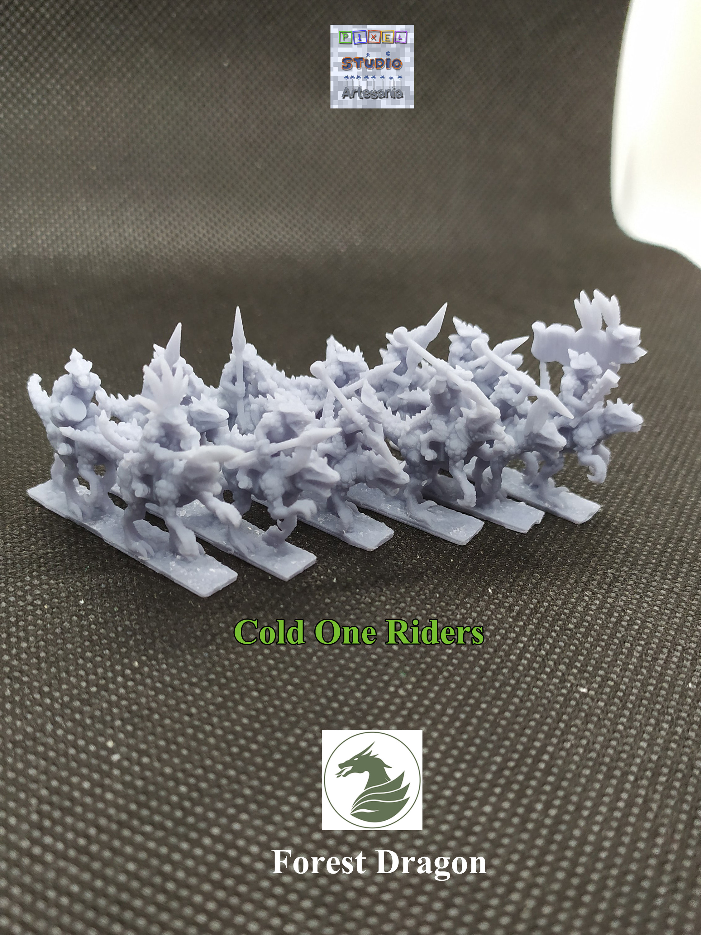 Lizardmen Army 10mm Warmaster Revolution Dragon Forest - Etsy