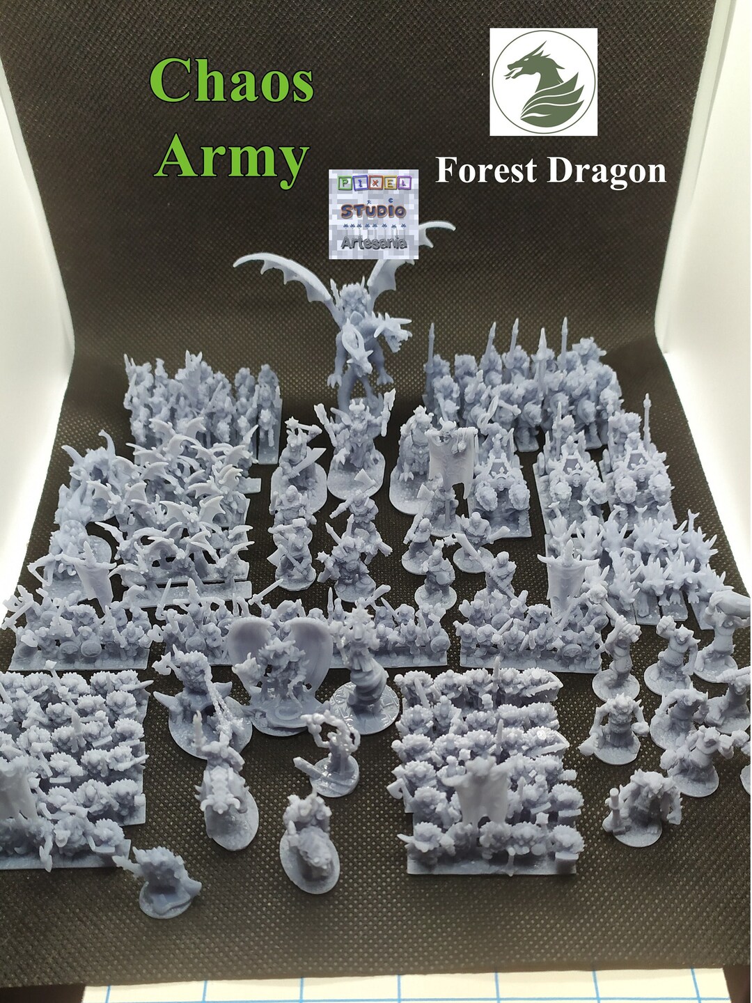 Chaos Army 10mm Warmaster Revolution Dragon Forest Miniatures - Etsy
