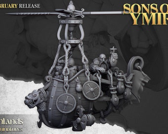 Highlands Miniatures Dwarfs Flying Machine - Etsy