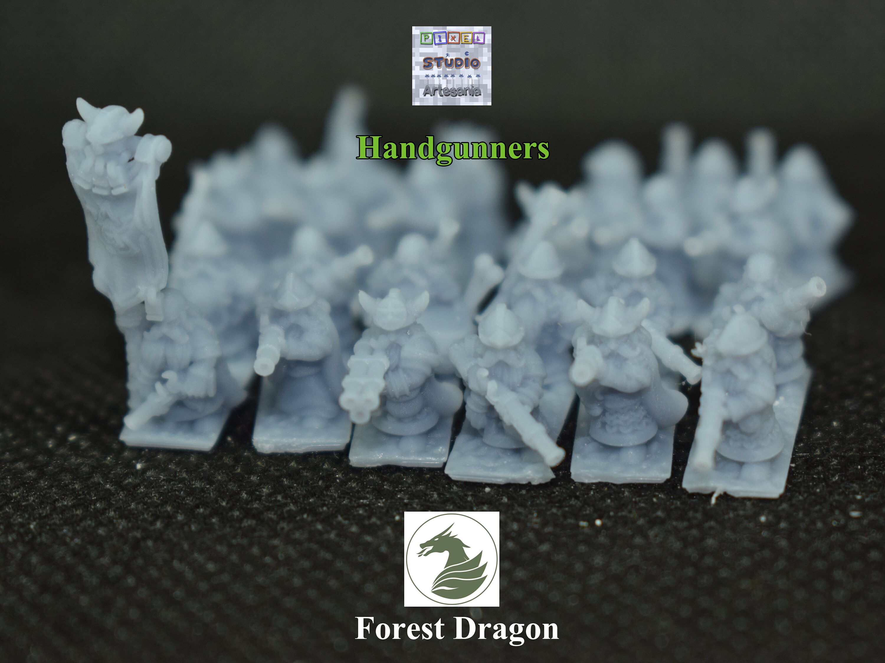 Dwarf Army 10mm Warmaster Revolution Dragon Forest Miniaturas Fantasy ...