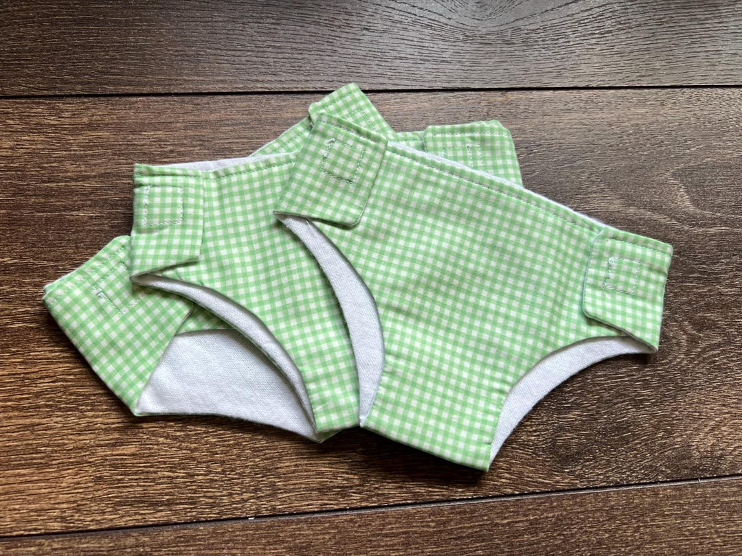 Set of Baby Doll Nappies / Diaper/ Baby Anabel / Baby Alex / Baby Born ...