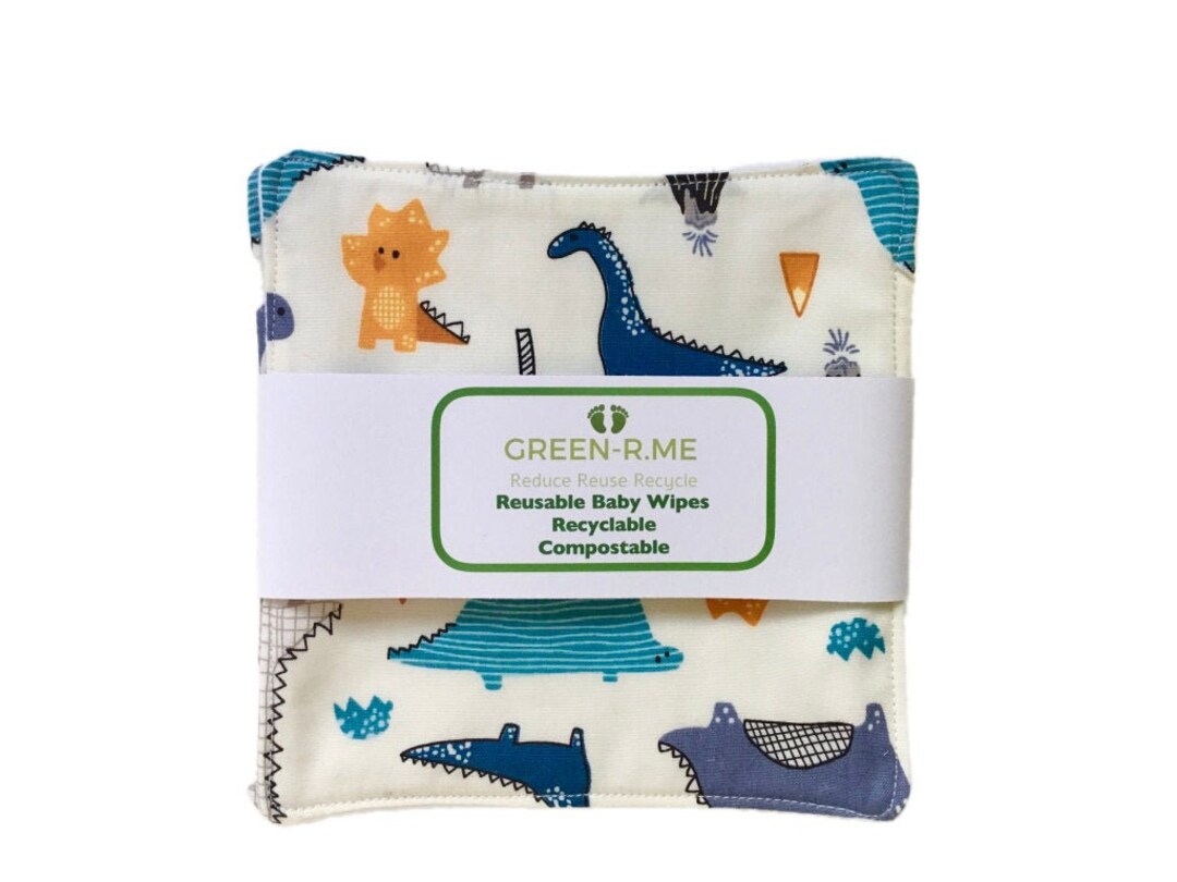 8 Reusable Baby Wipes, Face Cloths, Washable Wipes, Zero Waste, Eco ...