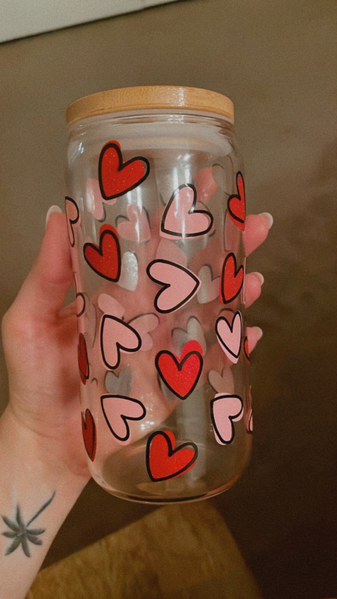 Libby Glass Valentines Cup - Etsy