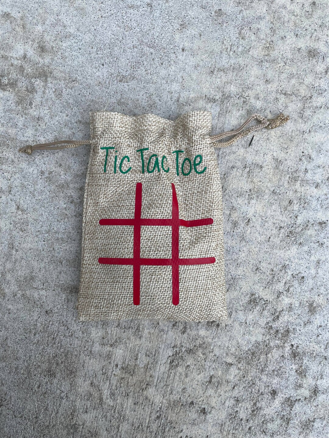 Tic Tac Toe Bags, Stocking Stuffer, Tic Tac Toe Game, Tic Tac Toe for ...