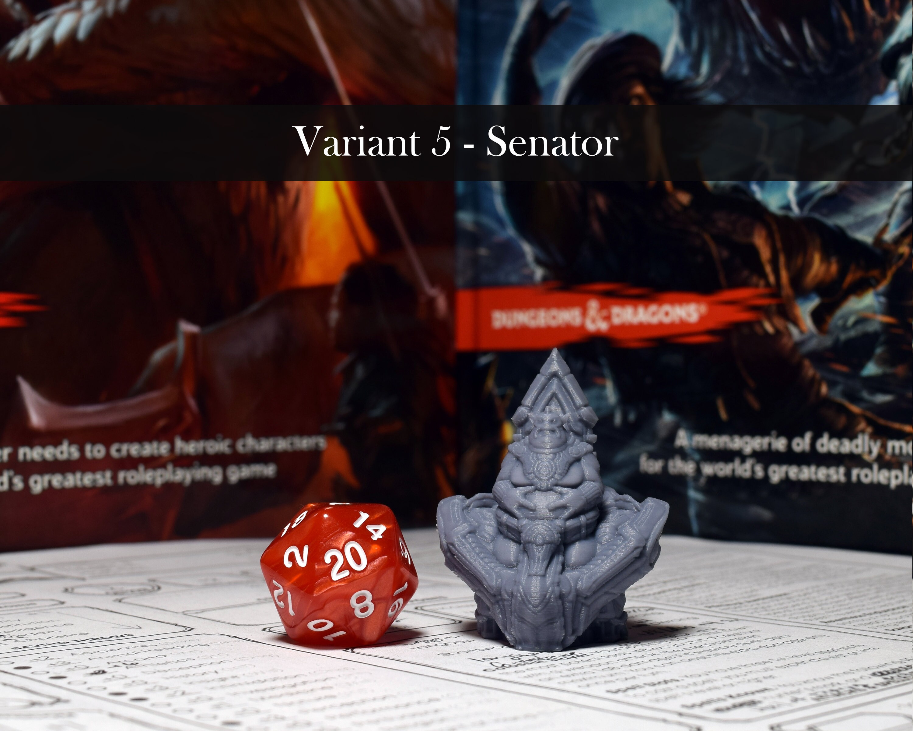 Alien Council 3D Printed Sci-fi Miniature - Etsy