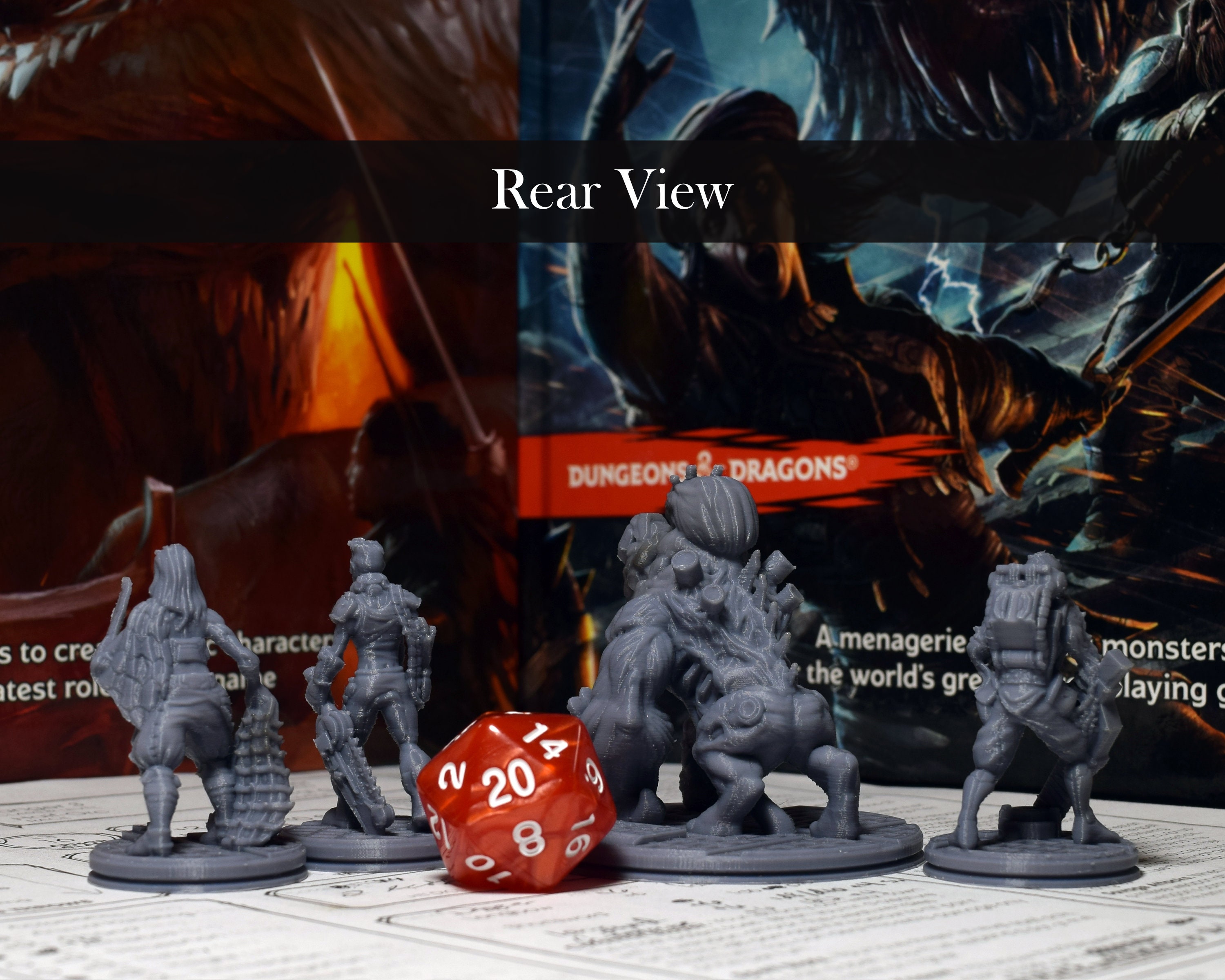 Mutants 3D Printed Sci-fi Miniature - Etsy