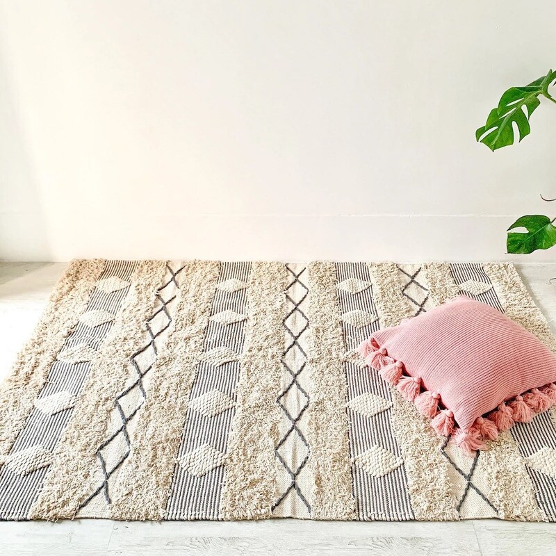 Boho Rug - Etsy