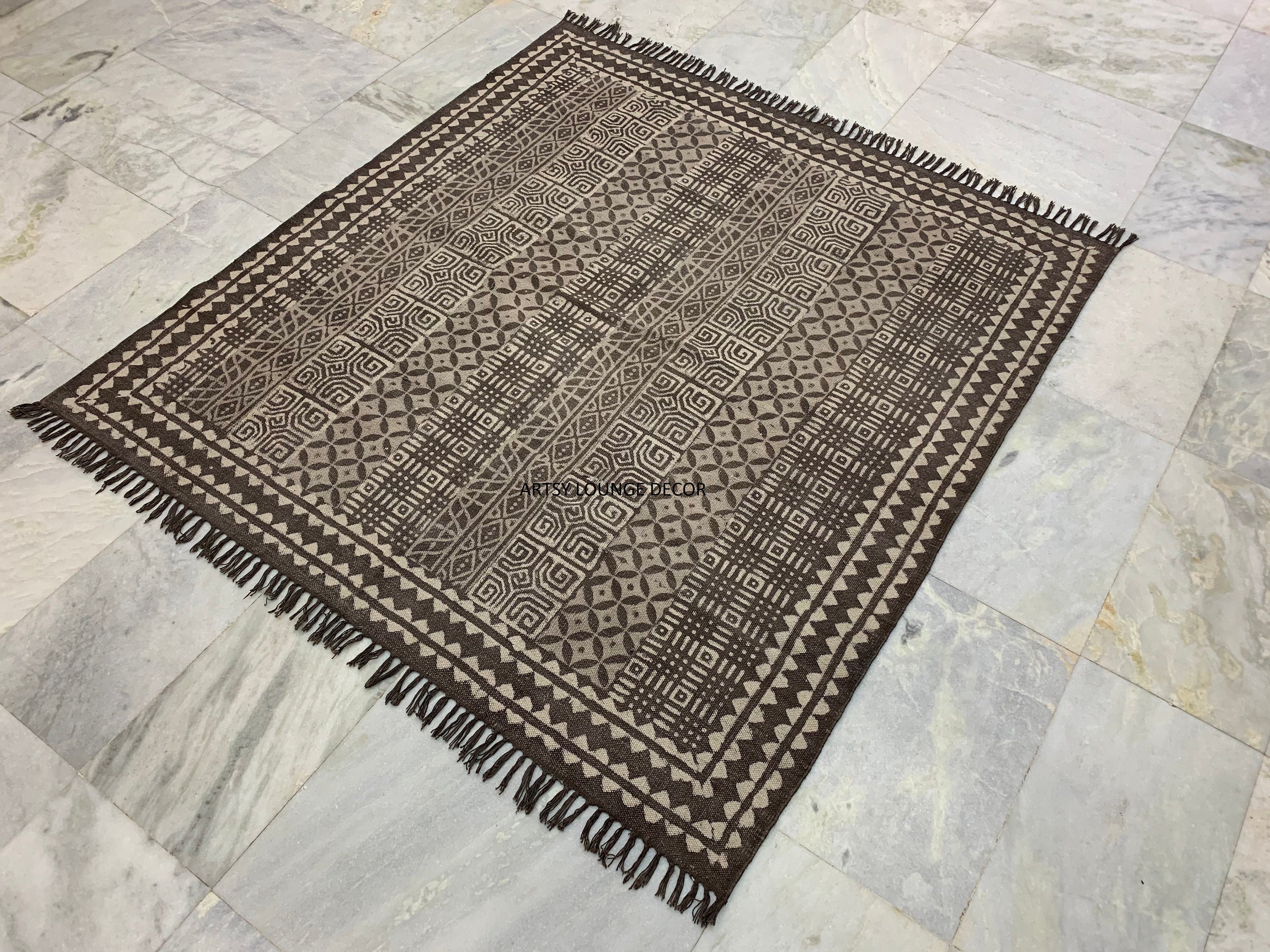 6x6 Handmade Rug Navajo Rug Square Rug Indian Rug Outdoor - Etsy