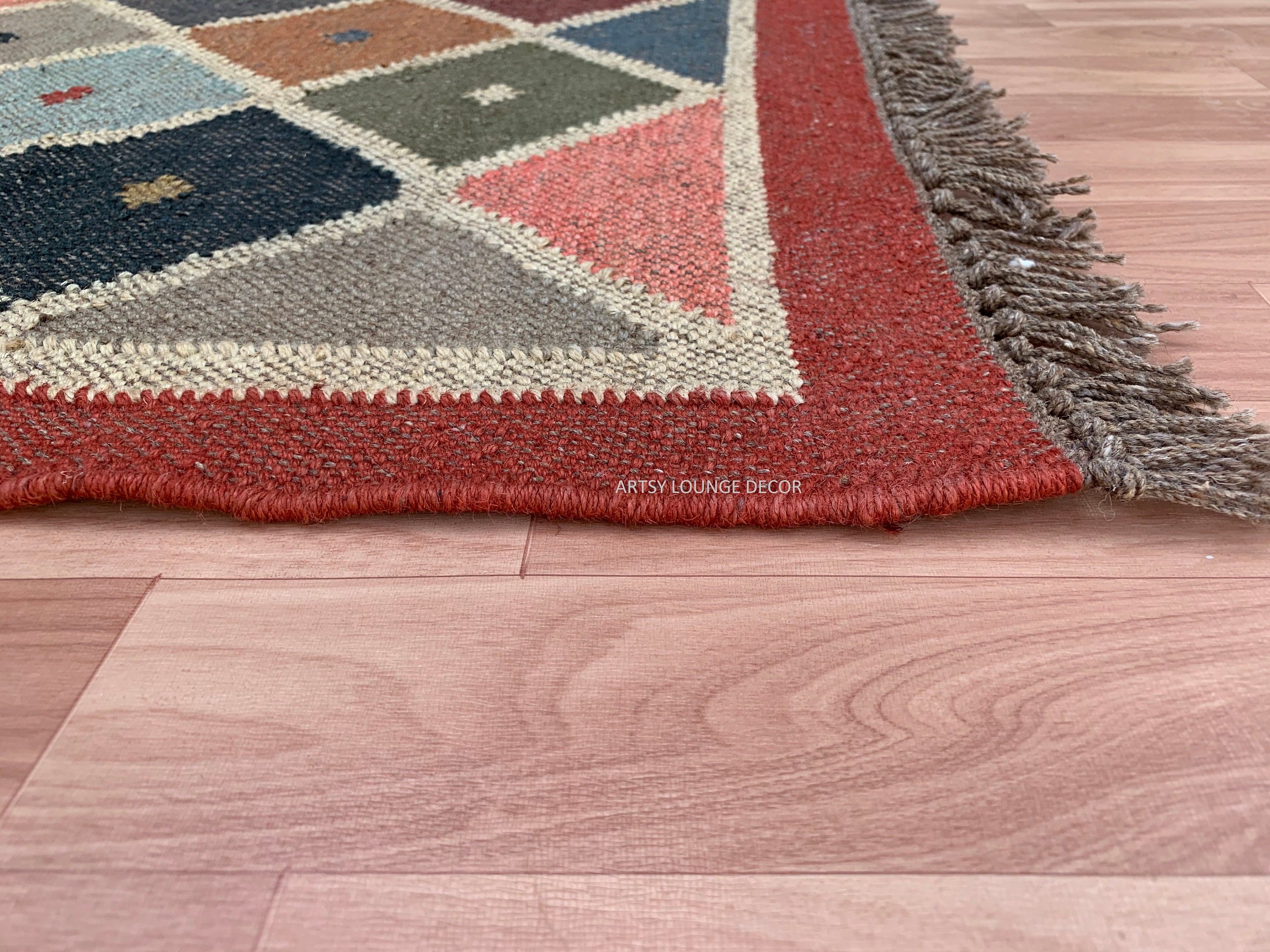 2x6 Handmade Wool Jute Rug Runner Rug Kilim Rug Aztec Rug - Etsy