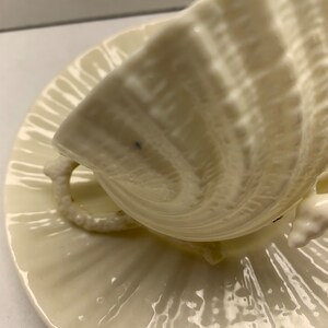 Belleek Black Mark Neptune Tea Cup and Saucer - Etsy