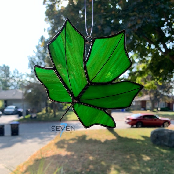 Leaves and Flowers - Seven Stained Glass