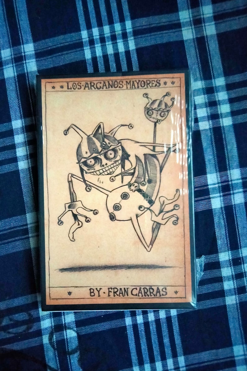 MACABRE Major Arcana Tarot by Fran Carras. TAROT. 24 cards. major ...