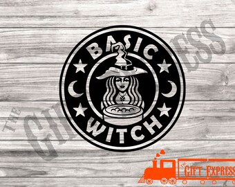 Witch Window Sticker | Etsy