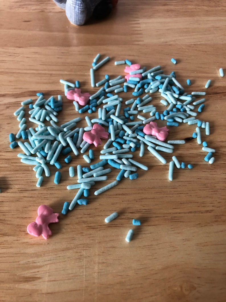 Sad Donkey Inspired Edible Sprinkle Mix, First Birthday Supplies ...