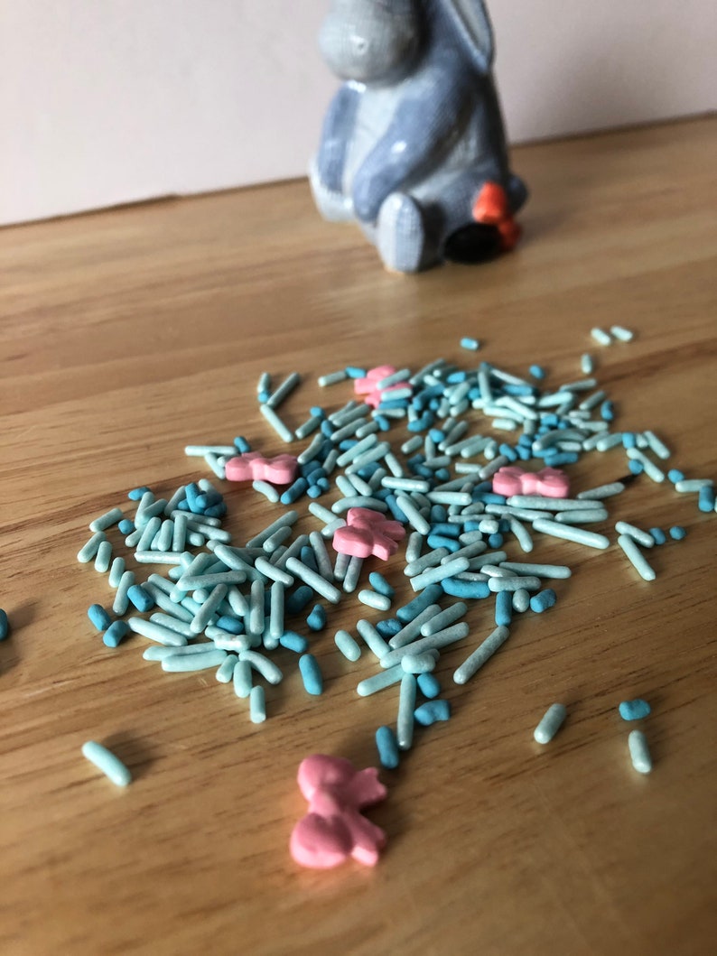 Sad Donkey Inspired Edible Sprinkle Mix, First Birthday Supplies ...