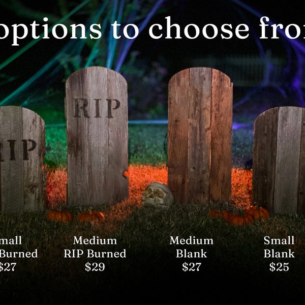 Halloween Tombstone - Etsy