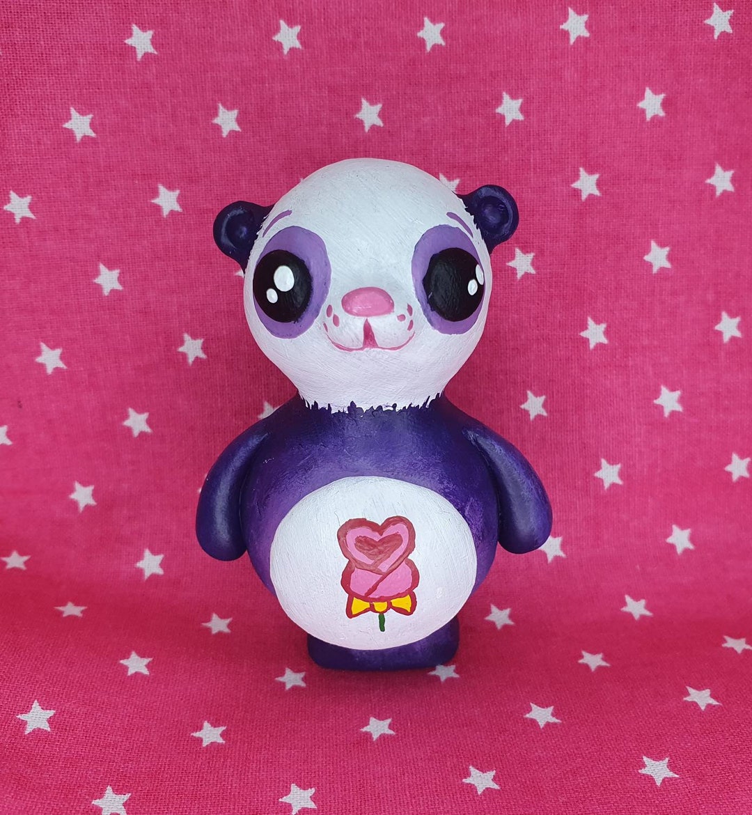 Polite Panda Care Bears Buddie Figurine Voodoo Doll - Etsy