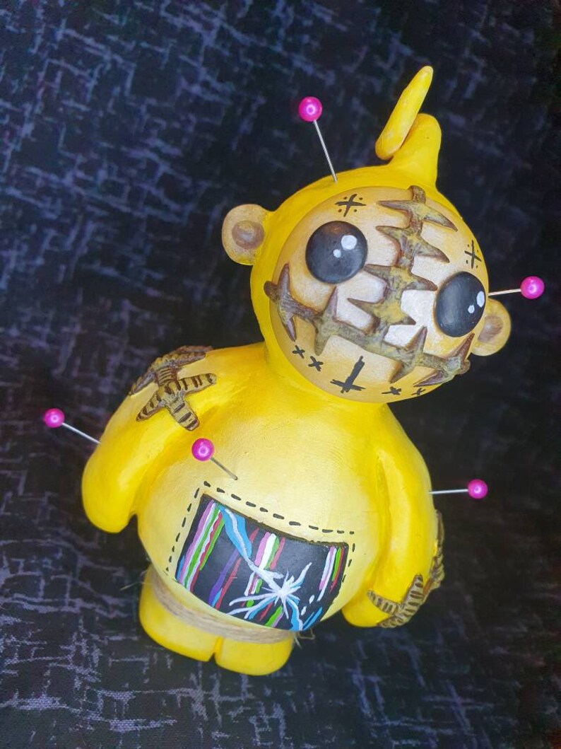 Laa-laa Teletubbies Buddie Figurine Voodoo Doll - Etsy