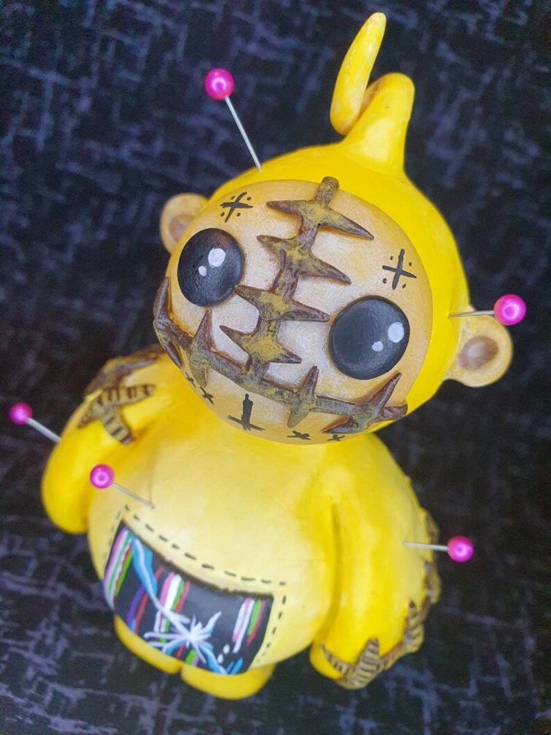 Laa-laa Teletubbies Buddie Figurine Voodoo Doll - Etsy