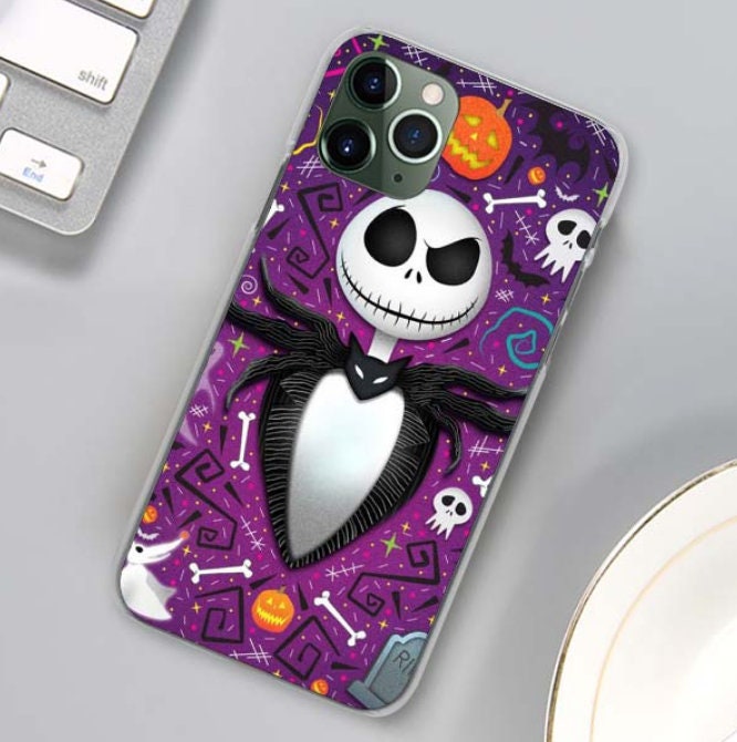 Jack Skellington Nightmare Before Christmas iPhone Case, Halloween ...