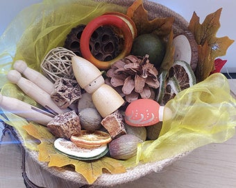 Autumn Treasure Basket - Etsy