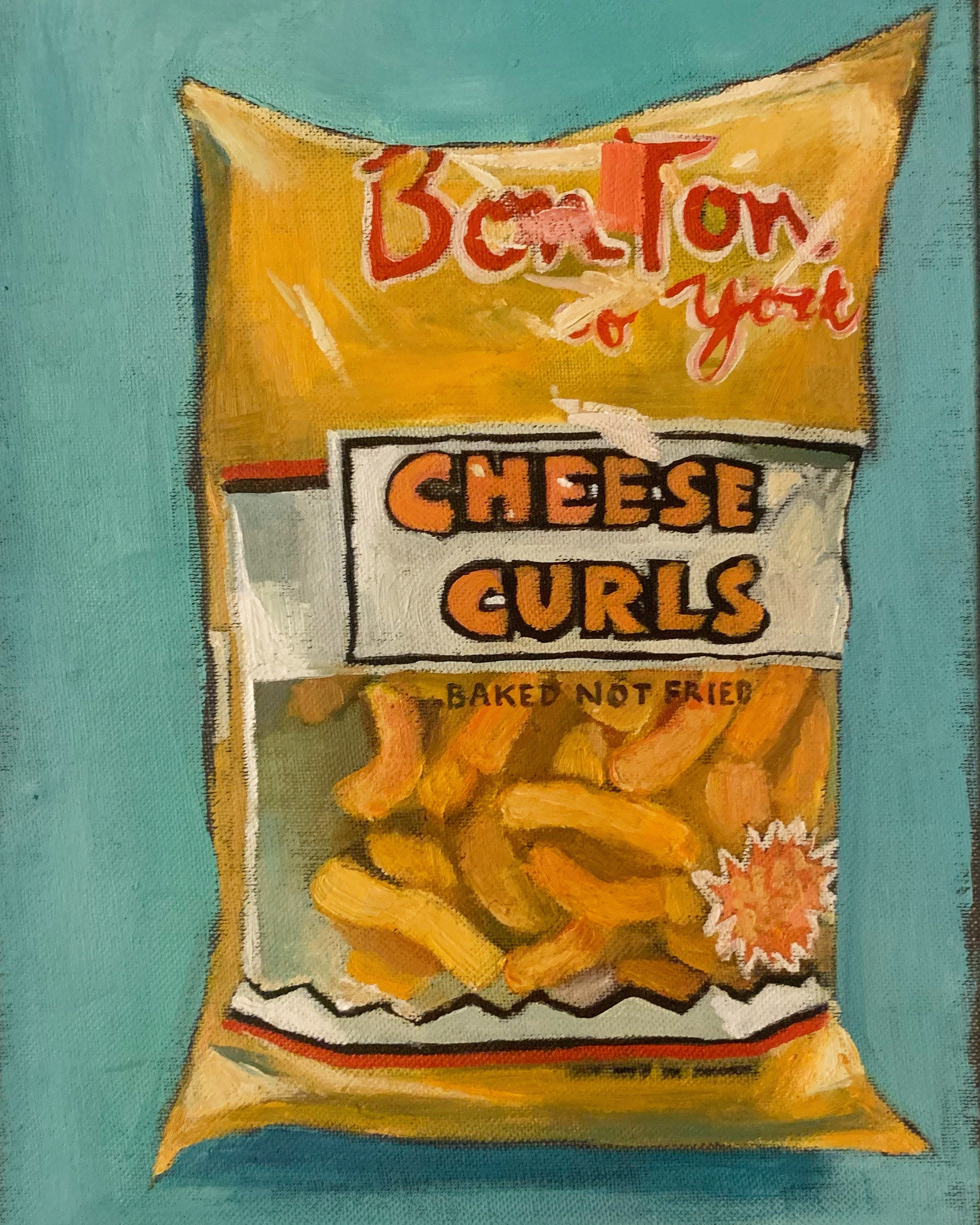 Cheese Curls Clipart